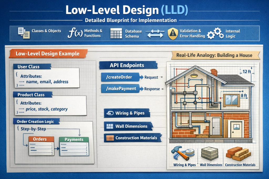 High-Level and Low-Level Design: Key Differences Explained